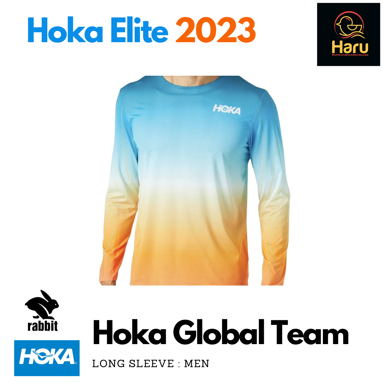 HOKA GLOBLE TEAM 2023: Men's team Long Sleeve