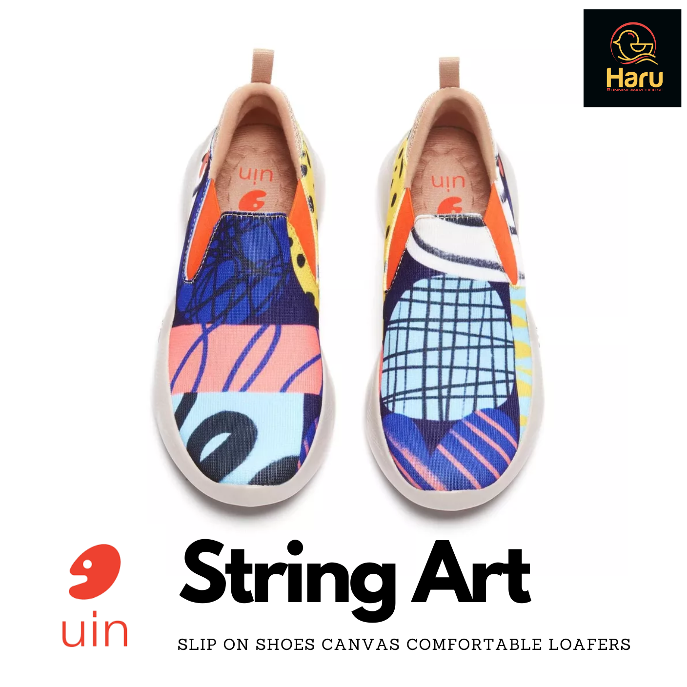 UIN Slip On Shoes Canvas : String Art